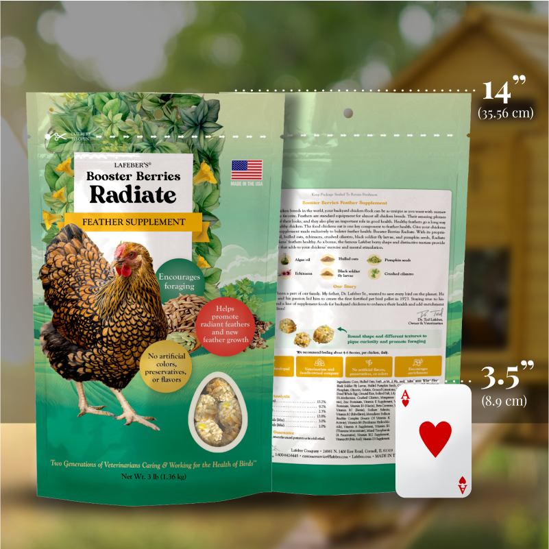 Booster Berries Radiate Chicken Supplement 3lb – Pet Shop