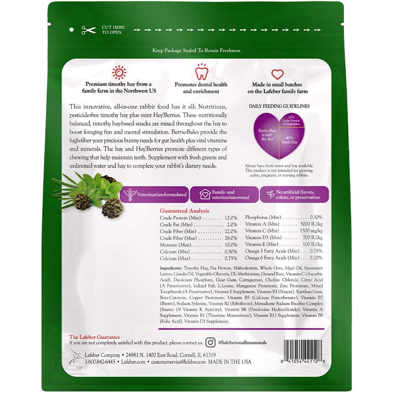 Berrie-Bale Mint for Rabbits 1 lb – Pet Shop