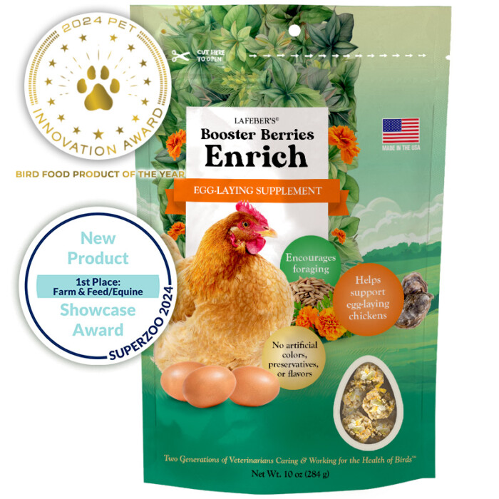 Booster Berries Enrich Chicken Supplement 10oz (284g)