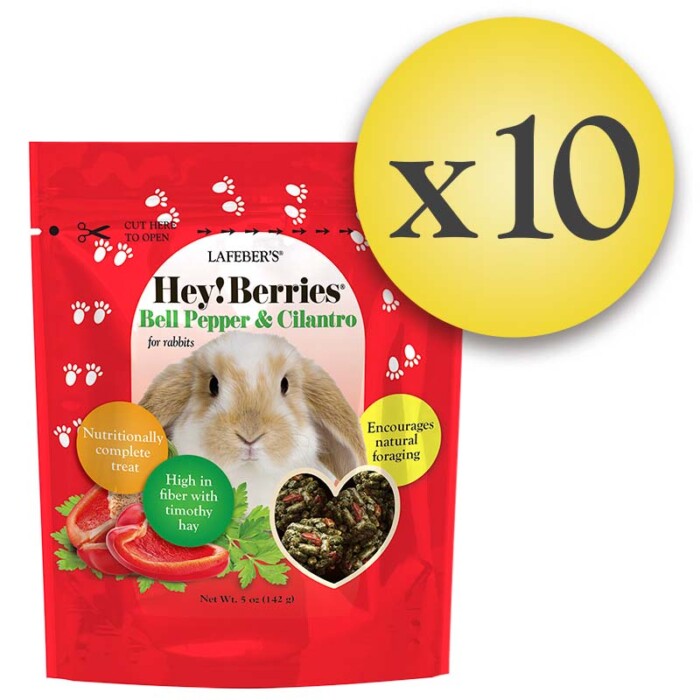 Hey!Berries Bell Pepper Cilantro Rabbit 1 oz Pack of 10 (Free ...
