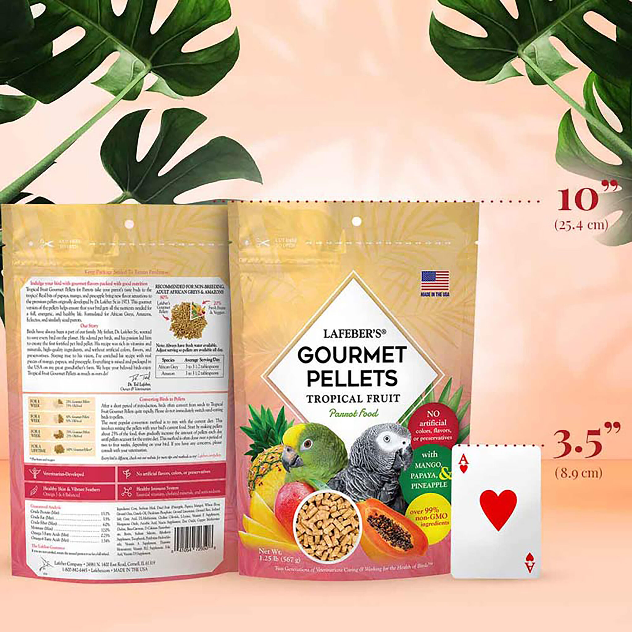 Parrot Tropical Fruit Gourmet Pellets – Lafeber Company