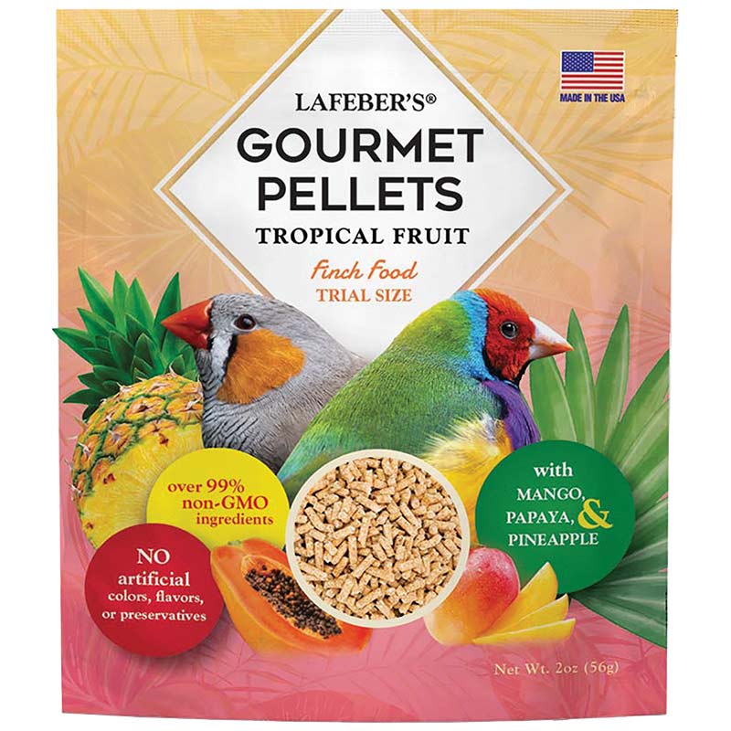 Tropical Fruit Pellets for Finches 2 oz – Lafeber Company