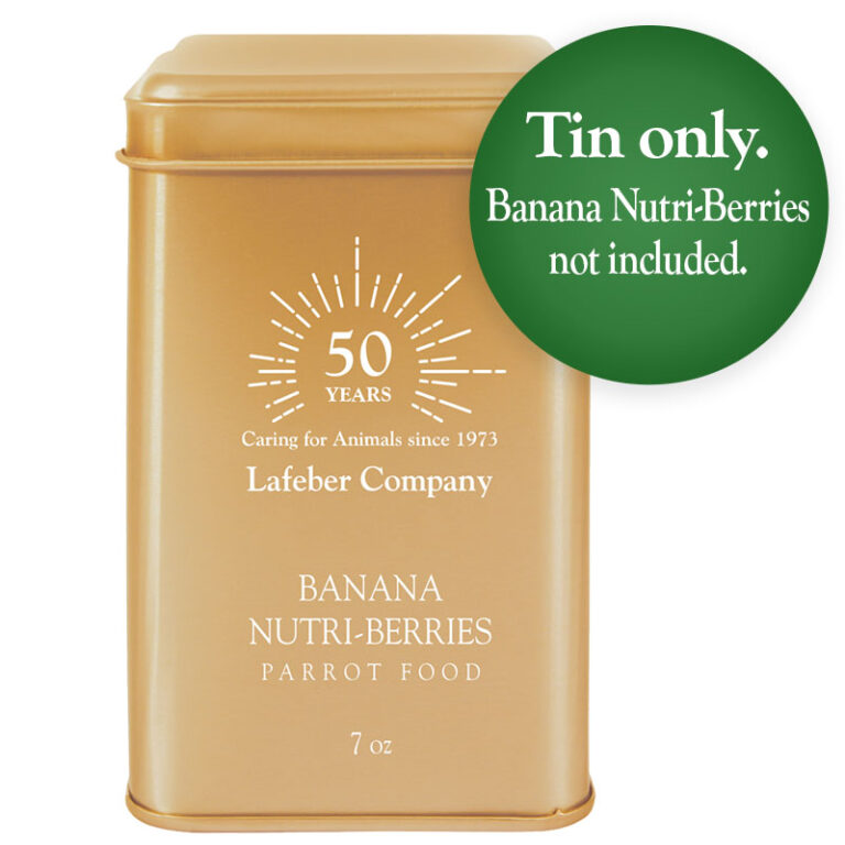 Banana Nutri-Berrie Tin (Tin only. Banana Nutri-Berries not included ...